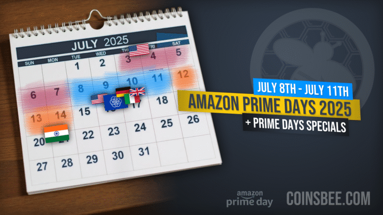 Shop Amazon Prime Day 2025 & Global Sales – Pay with Crypto